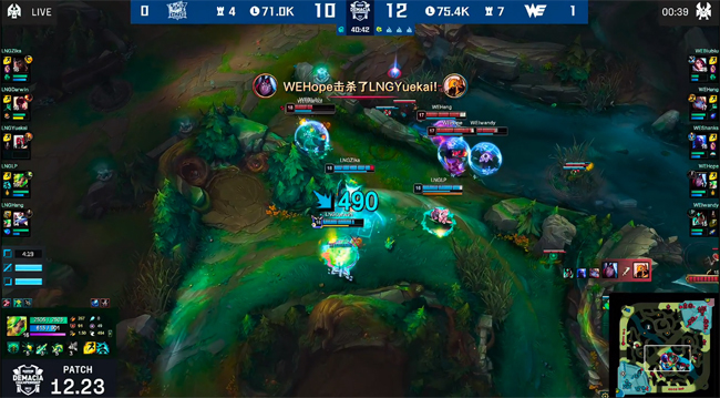 Shanks辛德拉对位单杀打开局面，WE 2-0淘汰LNG