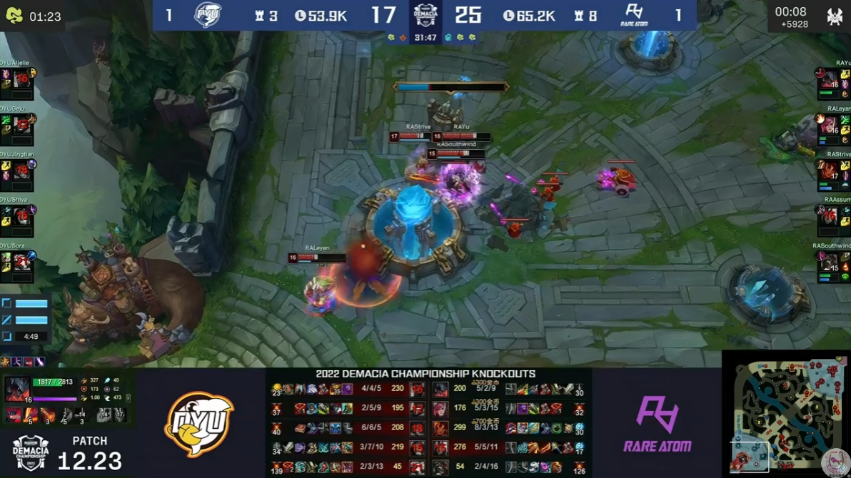 有惊无险？RA经历2次断网掉线击败主播队晋级！