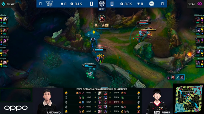 德杯：Leave完美发挥打穿下路，EDG 3-1淘汰MOJ