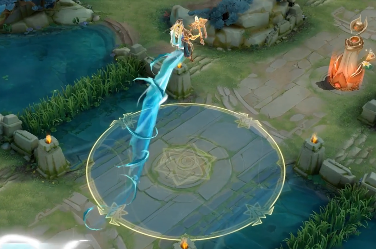 吕布FMVP皮肤官宣，大招藏着eStar五人彩蛋，行走动作有反差萌