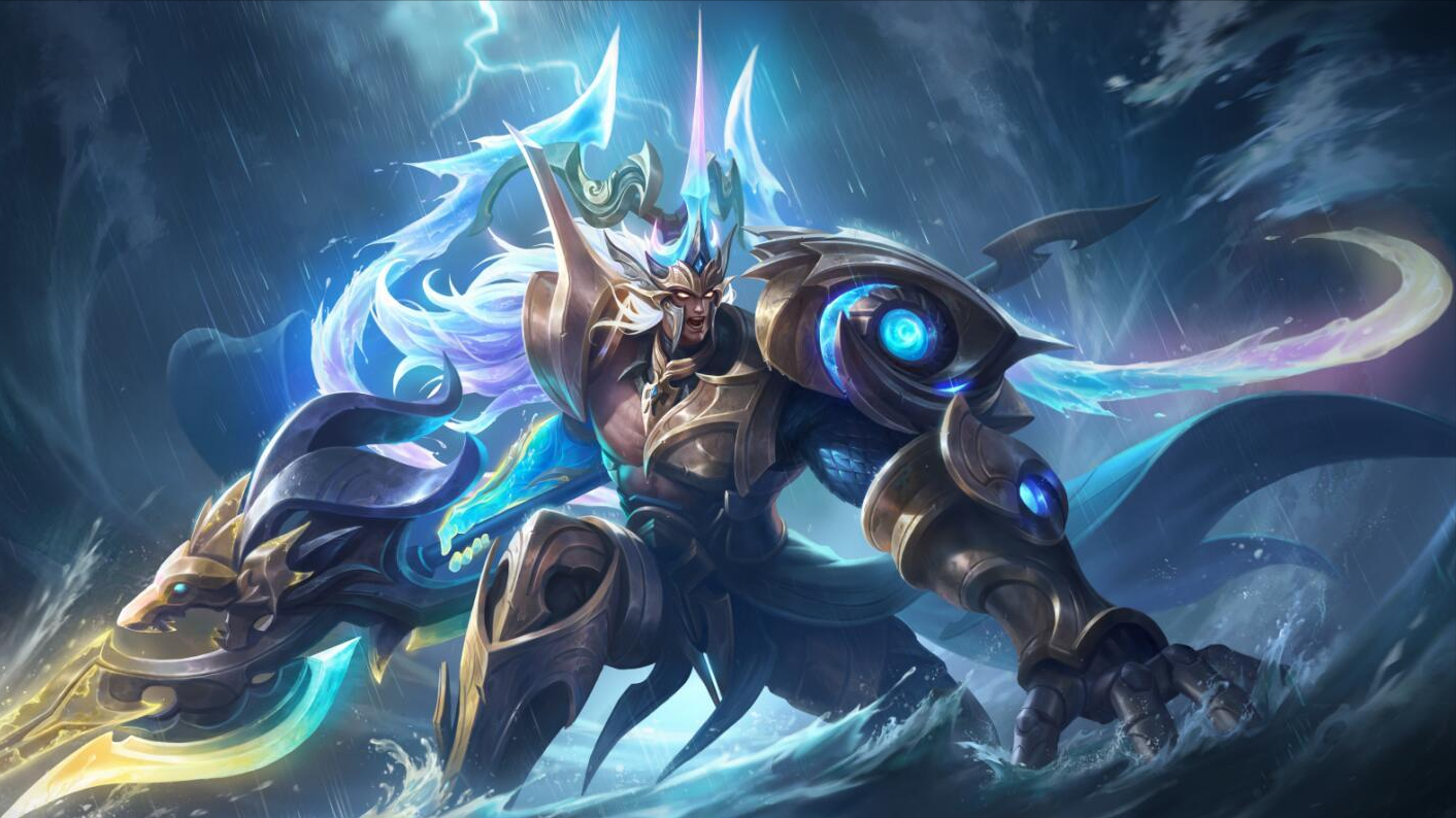 吕布FMVP皮肤官宣，大招藏着eStar五人彩蛋，行走动作有反差萌