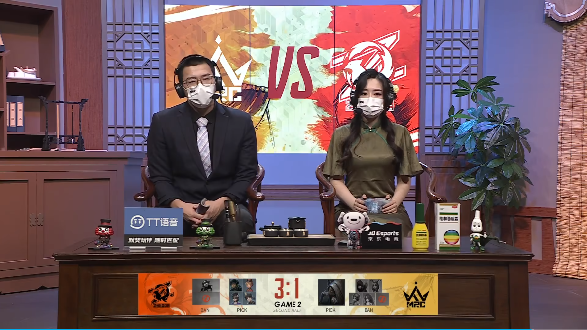 第五人格2022IVL秋季赛常规赛W10D3第一场 MRC vs FPX.ZQ 第二局 双方战平