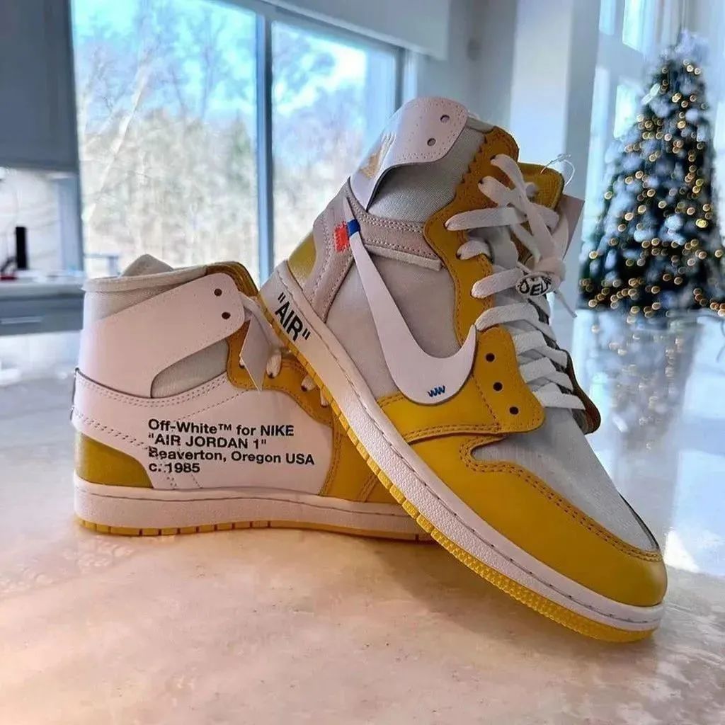 传闻 OW x AJ 即将绝版？网友：先把“白黄”AJ1 发了！