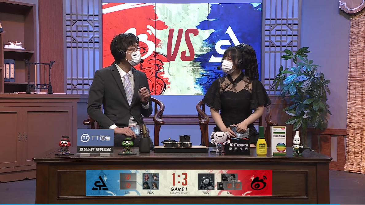 第五人格2022IVL秋季赛常规赛W10D3第三场 WBG vs ACT 第一局 WBG战队率先获得比分优势