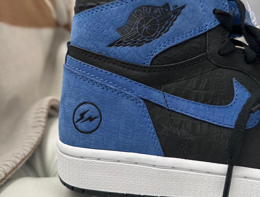 重磅！藤原浩Fragment x AJ1“大闪电”曝出新款，要重启合作？