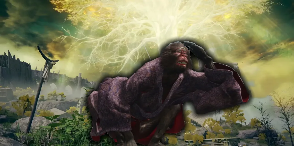 埃尔登戒指玩家将他们的角色变成猴子