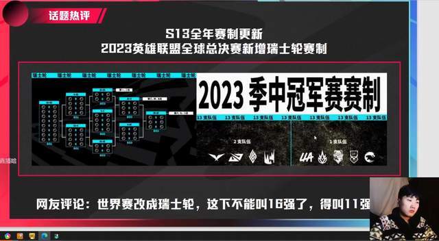 S13采用瑞士轮新赛制！LPL被誉为最拉的一年，小伞：RNG只有B级