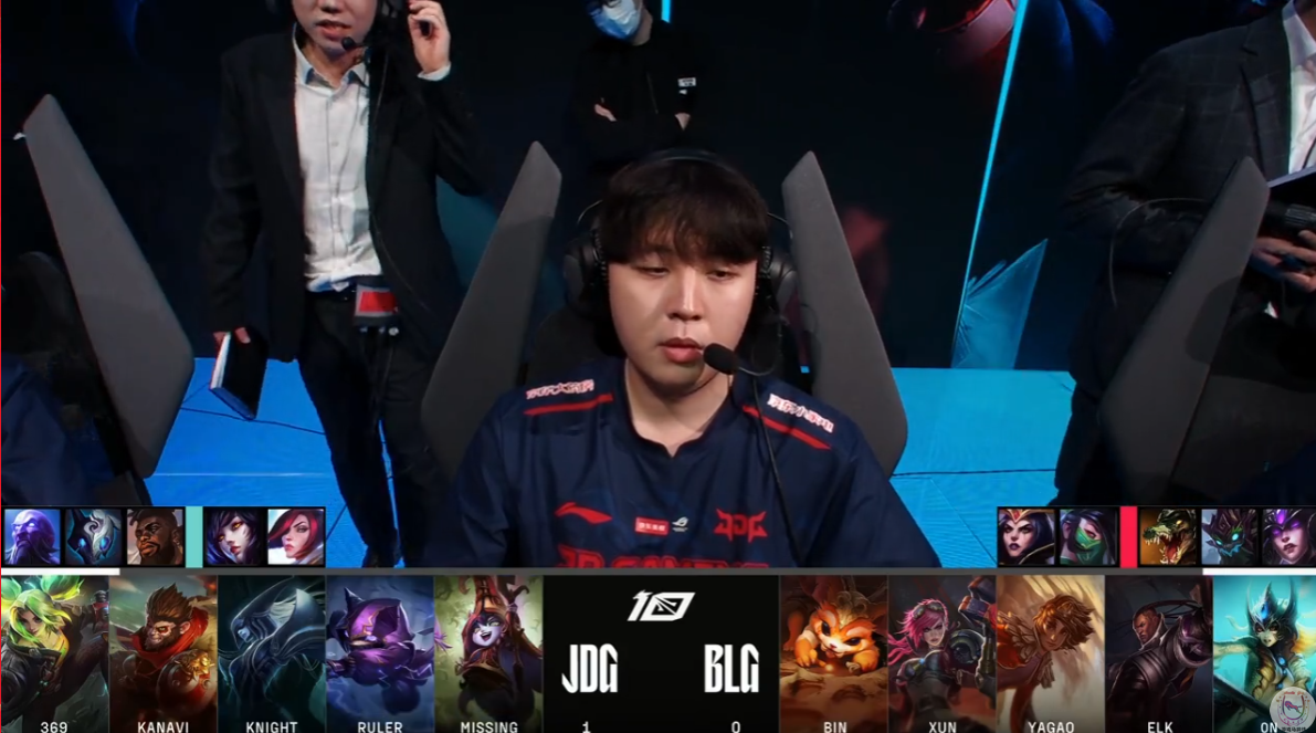 上单差距？Bin纳尔碾压369凯南！BLG击败JDG