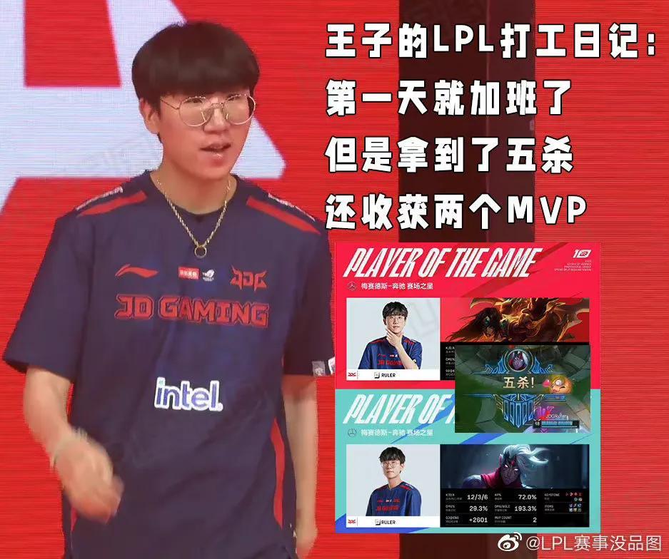 “Ruler二连MVP五杀图”火了，ON高情商送头收好评，管泽元激动了