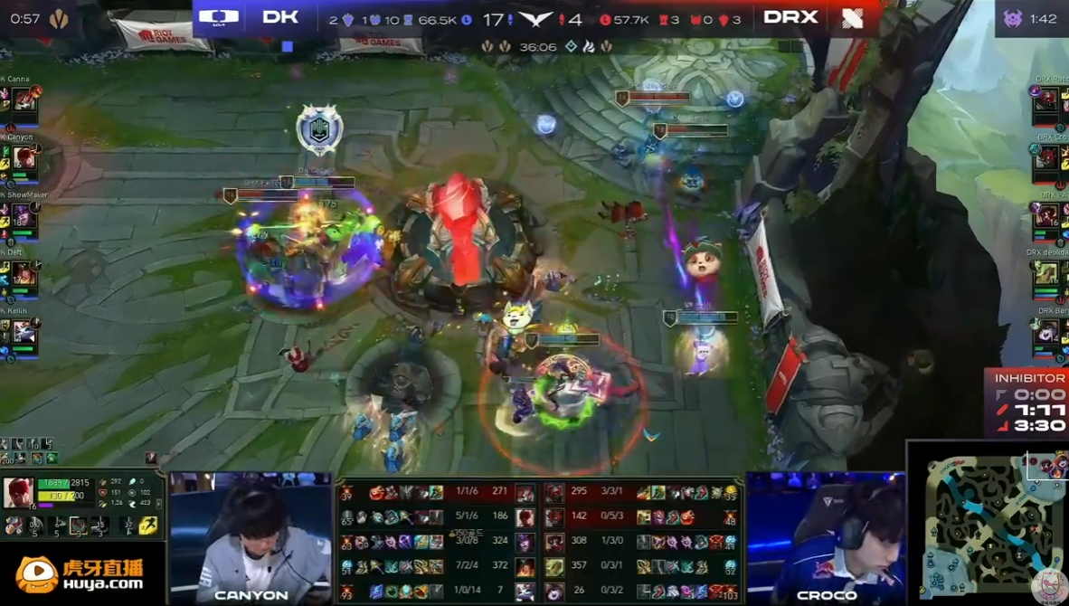DK轻松横扫DRX拿首胜！双方互换ADC差距太大
