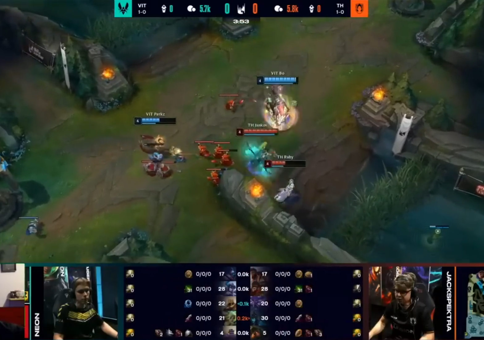 Perkz还在C！与LPL昔日选手组顶级中野！VIT豪取连胜