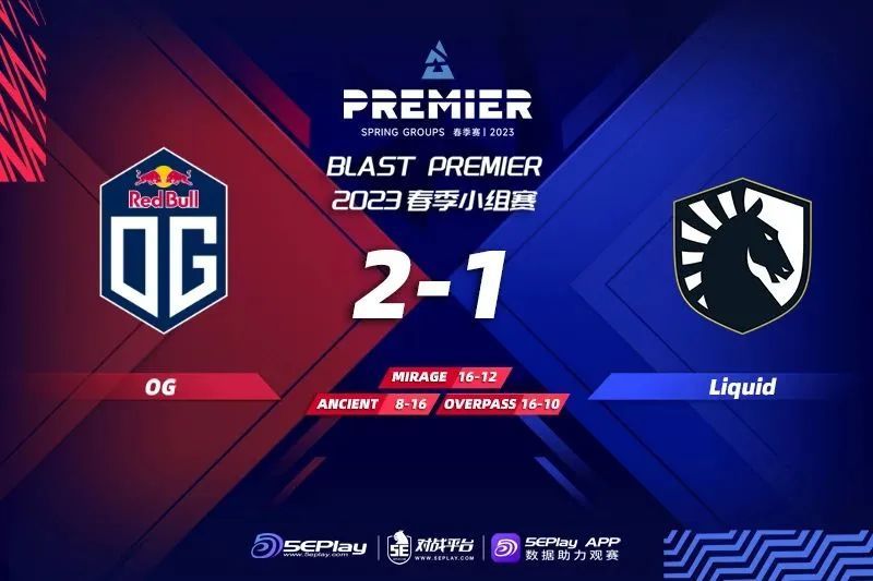 BLAST春季小组赛DAY 6：Heroic 2-1复仇EG；OG 2-1战胜Liquid