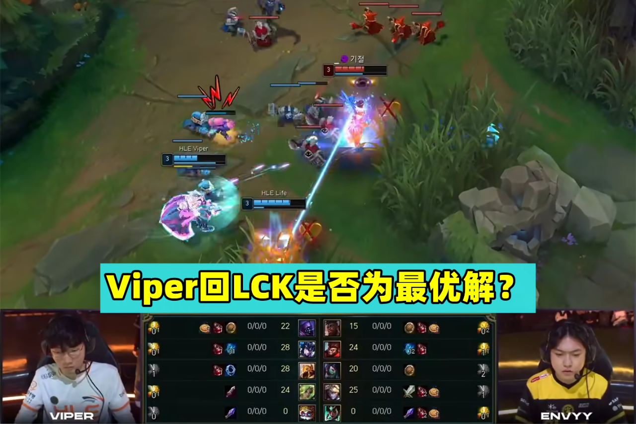 LCK众生相：Viper回韩似乎错了？Deft越舞越带劲，真硬刚还得是T1