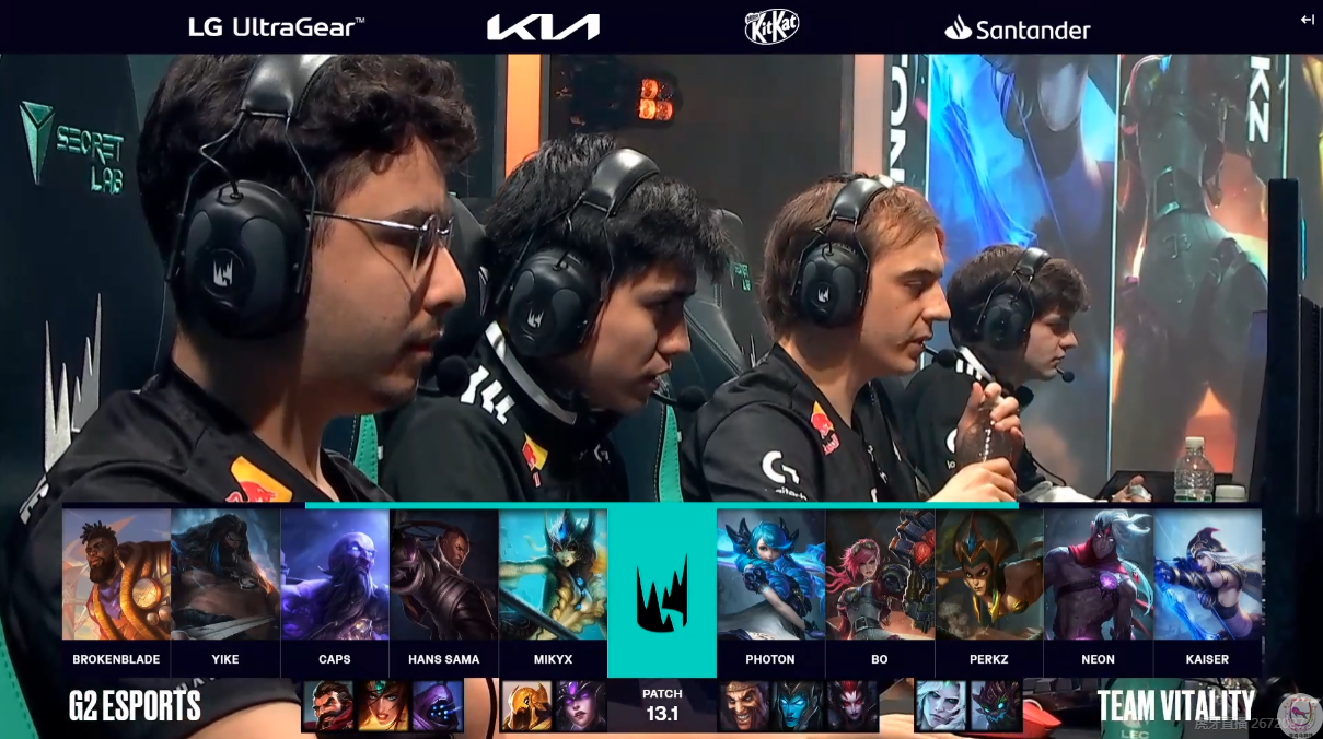 Bo暴力蔚完成首个LEC高难挑战！VIT击败G2稳坐榜首