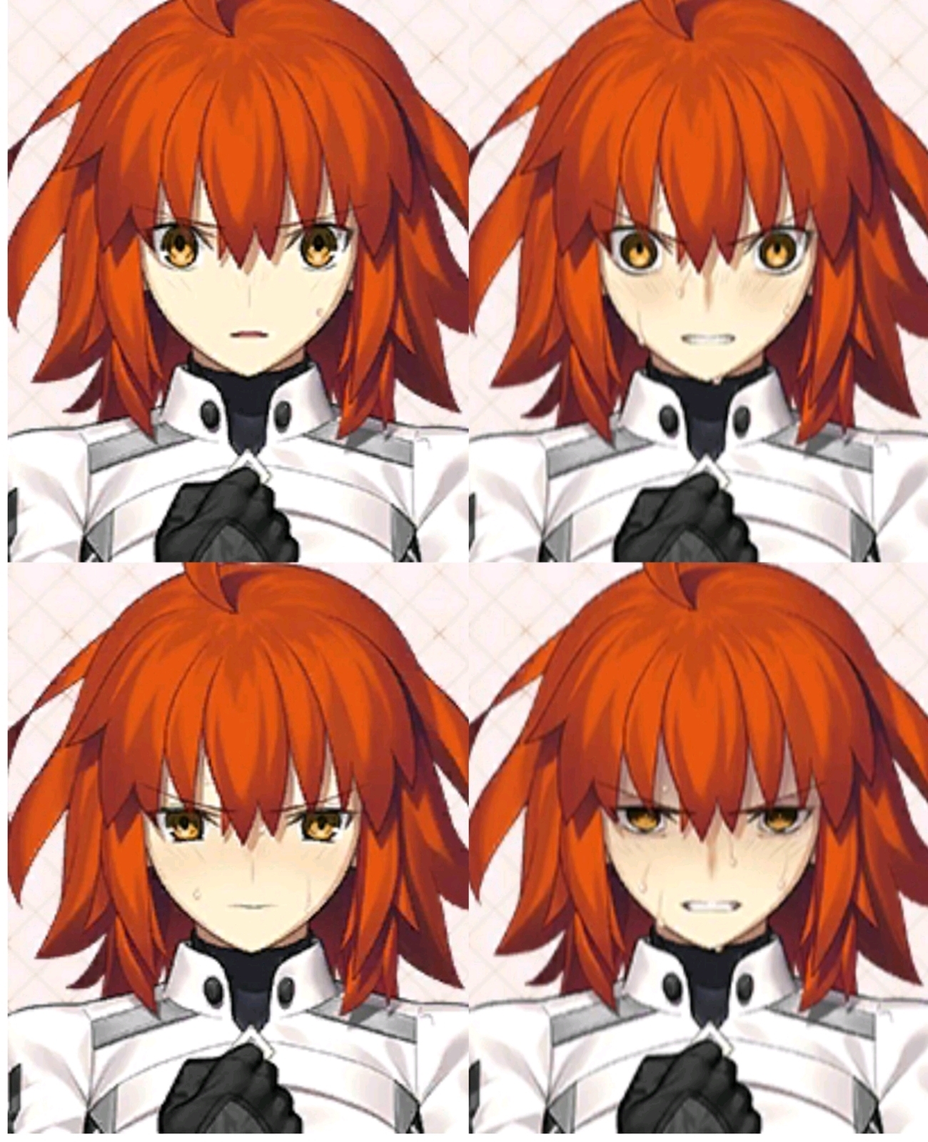 fgo追加咕哒双表情差分 武内社长找回了当年给FSN游戏绘制过场图的手感