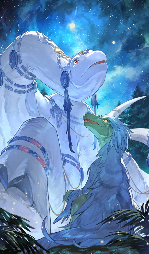 fgo2.7章奇葩设定 变相联动月底 公主和志贵变成了恐龙情侣