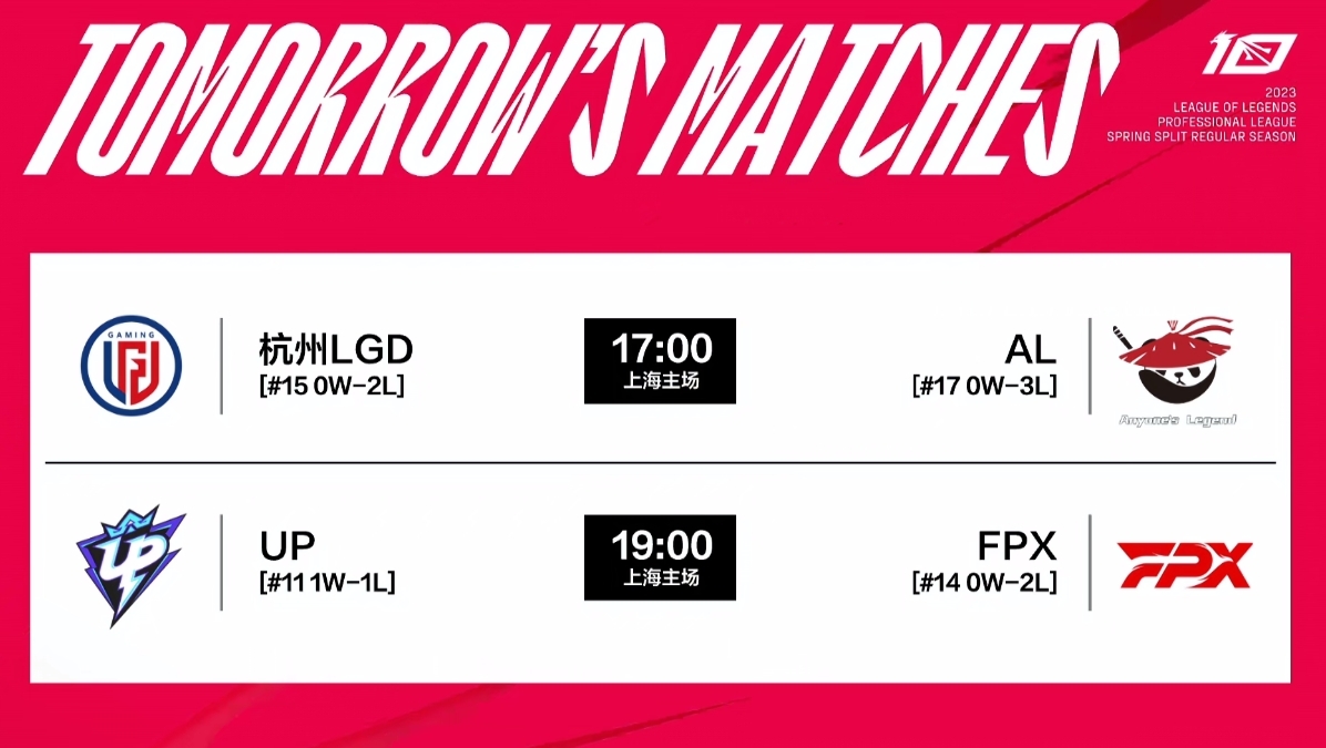 LPL今日首发：Zdz对阵xiaoxu H4cker首发交手Ning Lwx迎战Doggo