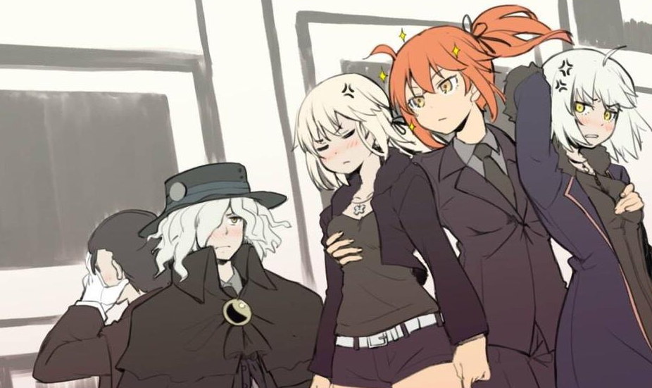 回顾fgo1.51的剧情果断笑了 全员大佬 黑贞：这把高端局 我成全场最菜的