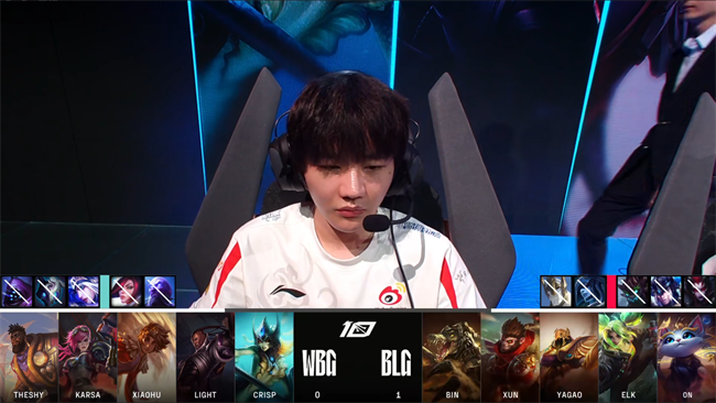 BLG 2-1 WBG Xun千珏天胡开局横行野区