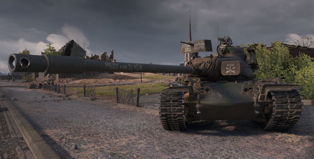 售价3500金币！让T110E5化身越战老兵的“地狱犬”3D风格大图展示