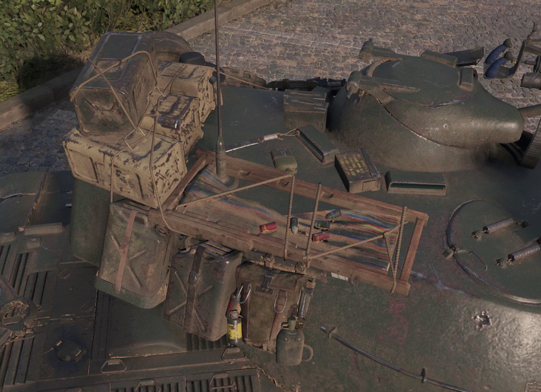 售价3500金币！让T110E5化身越战老兵的“地狱犬”3D风格大图展示