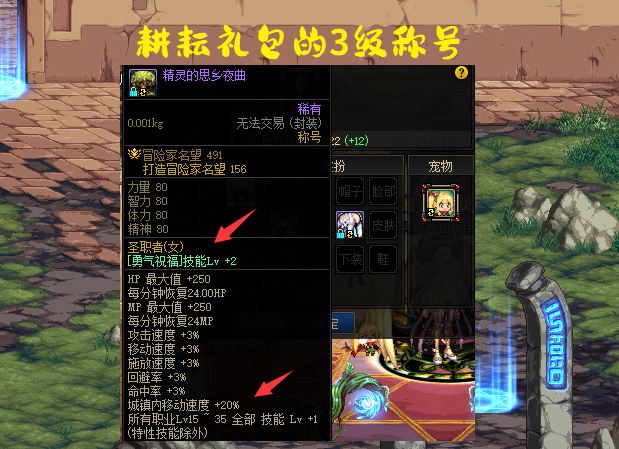 DNF：3级称号出漏洞了！相同属性相差1000万，奶妈又躺输了