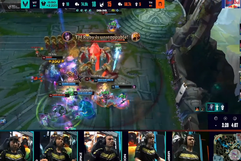 Bo两局千珏助VIT击败TH晋级！上单大腿拿下MVP