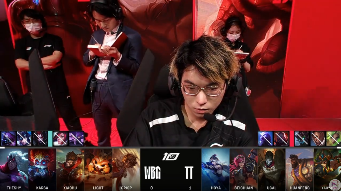 TT爆冷2比0碾压WBG！Theshy打出经典i9数据