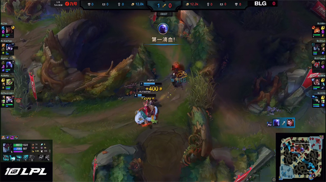 BLG 2-1 AL Elk泽丽带猫二打四扭转乾坤