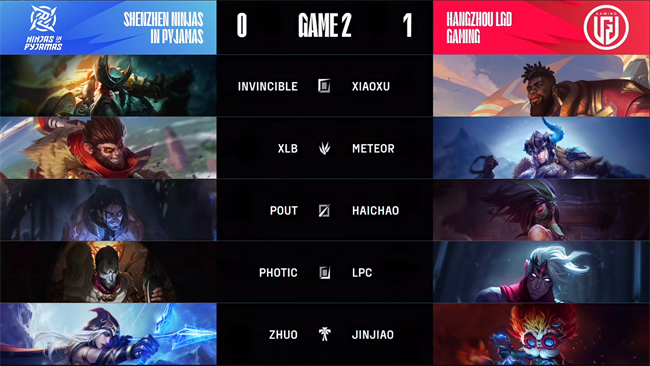 LGD 2-0 NIP Xiaoxu奎桑提七进七出掀翻团战