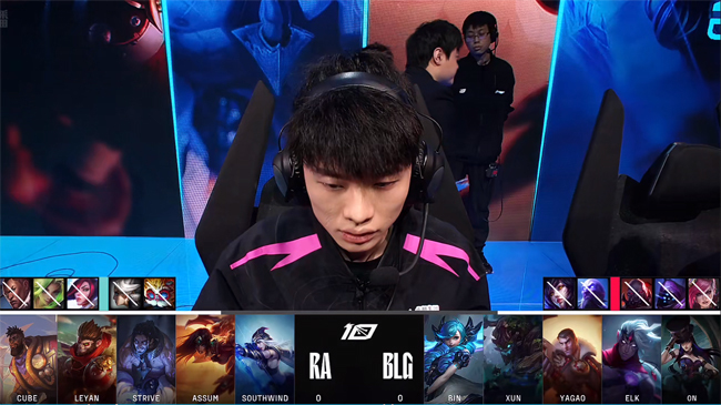 BLG 2-1 RA Yagao杰斯精准poke“蒸发”后排