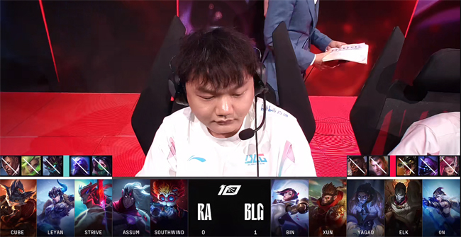 BLG 2-1 RA Yagao杰斯精准poke“蒸发”后排