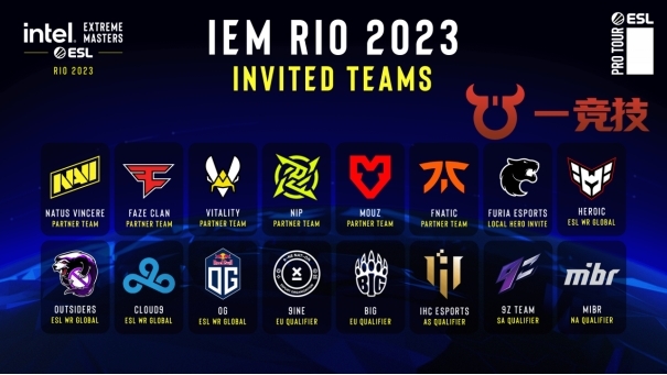【一竞技CSGO】IEM里约站队伍出炉，奖金25万美元