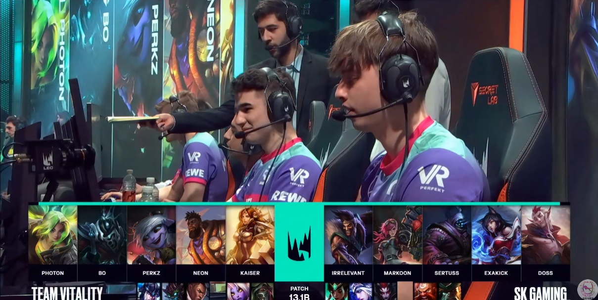 LEC头名VIT被淘汰出局！Bo死歌0作用20分钟惨遭平推