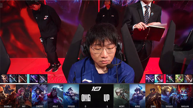 UP 2-1 OMG Ning、Baolan野辅联动盘活全局