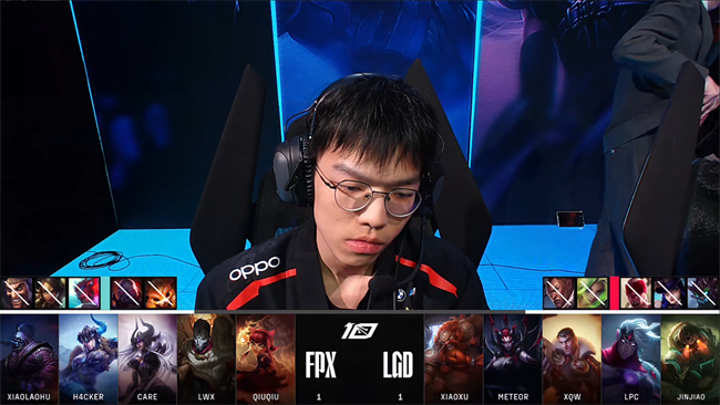LGD 2-1 FPX Xiaoxu酒桶巧抢龙魂奠定胜局