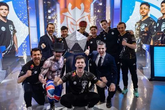 LEC首届冬季赛G2夺冠，LCK敬业小将打石膏上场，带队让一追二