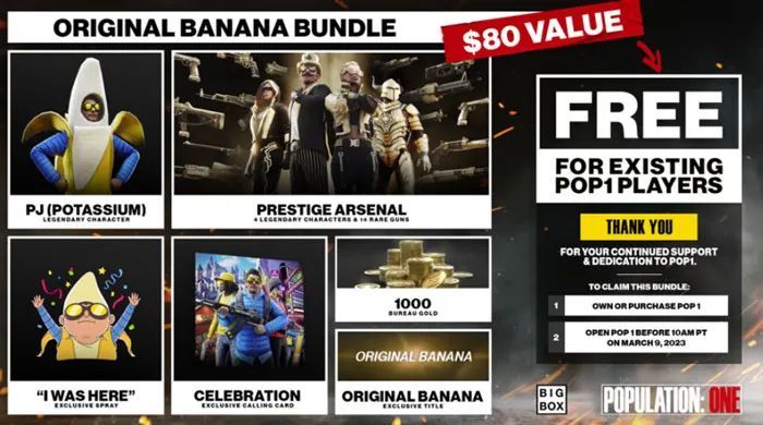 Meta宣布VR吃鸡《POPULATION：ONE》将免费提供给Quest用户