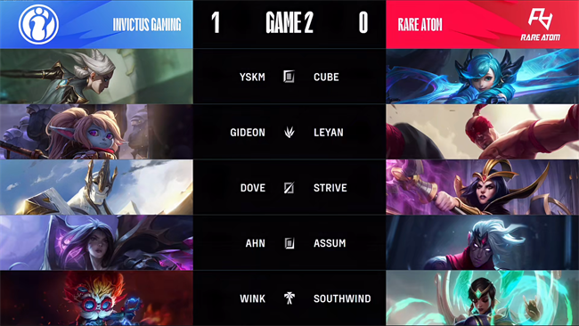 iG 2-0 RA YSKM格温以一敌四绕后四杀