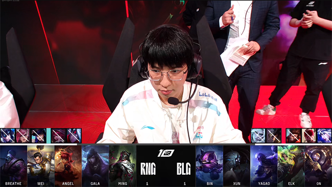 BLG 2-1 RNG ON机器人神钩索敌精准制导