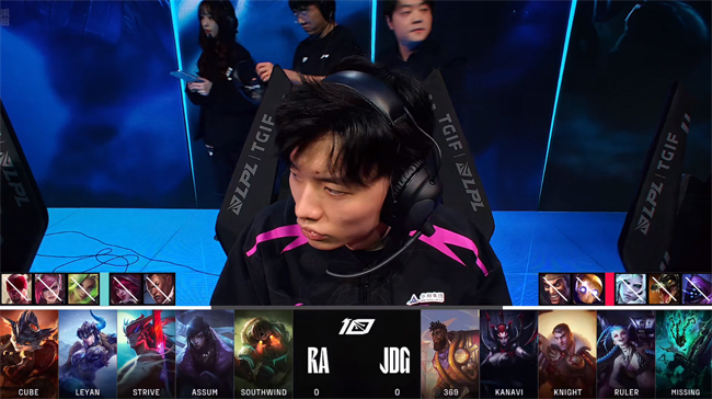 JDG 2-0 RA Kanavi不死蜘蛛节奏完美带飞三路