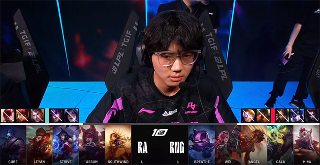 RNG 2-1 RA Angel阿狸致命断回城力挽狂澜