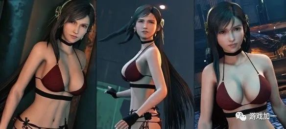 《FF7re》蒂法新泳衣Mod，这样的蒂法你爱了吗？