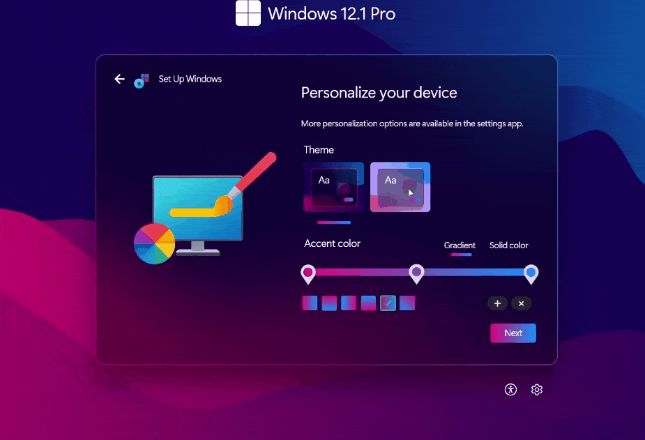 Windows 12 UI界面改版也太多吧_腾讯新闻