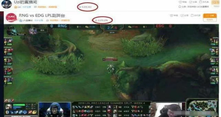 RNG全新蛇皮阵容翻盘EDG，UZI缺席比赛化身解说疯狂diss队友