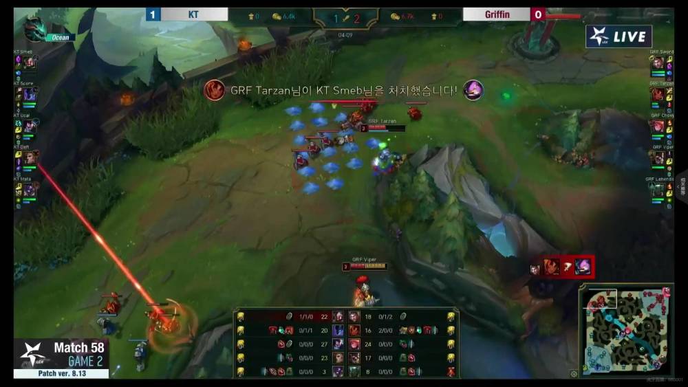 网友热议KZ打GRF第二局：这就是30分钟之后的KT，菜的真实！