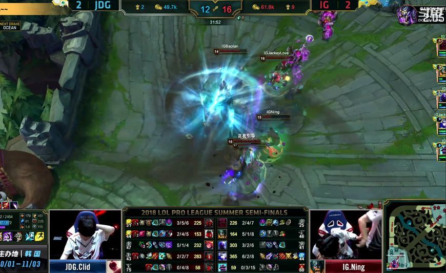 LPL：IG拿到第二张S8门票 王思聪虽然没上场却出了不少力