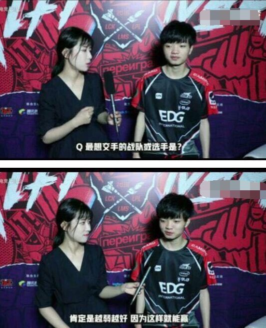 妹扣又想念了羊驼了？采访表示最想跟KT交手 iBoy却直摇头