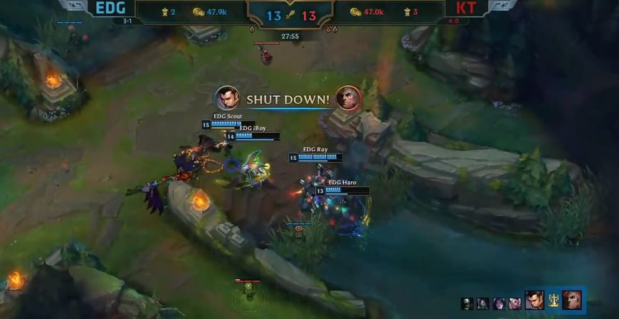 EDG送KT战队S8首败！Meiko笑容满面深情拥抱Deft