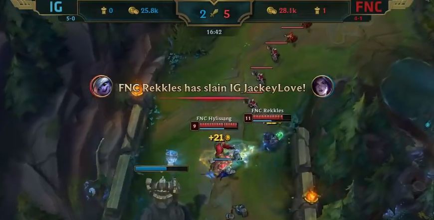 IG莽夫玩法终究玩脱了！被FNC破掉不败金身：JKL要背锅？